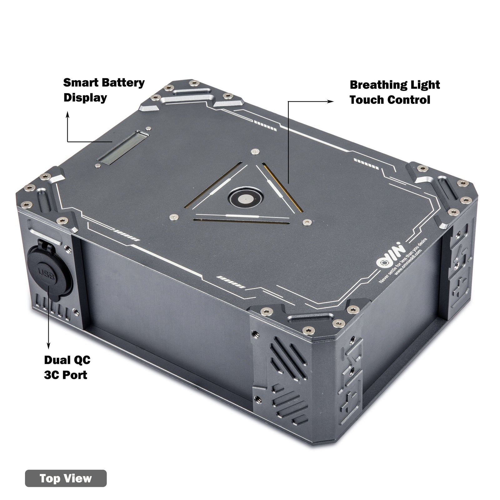 Omni Esk8 CNC Battery Box | Top Mounted Enclosure | DIY Electric Skate
